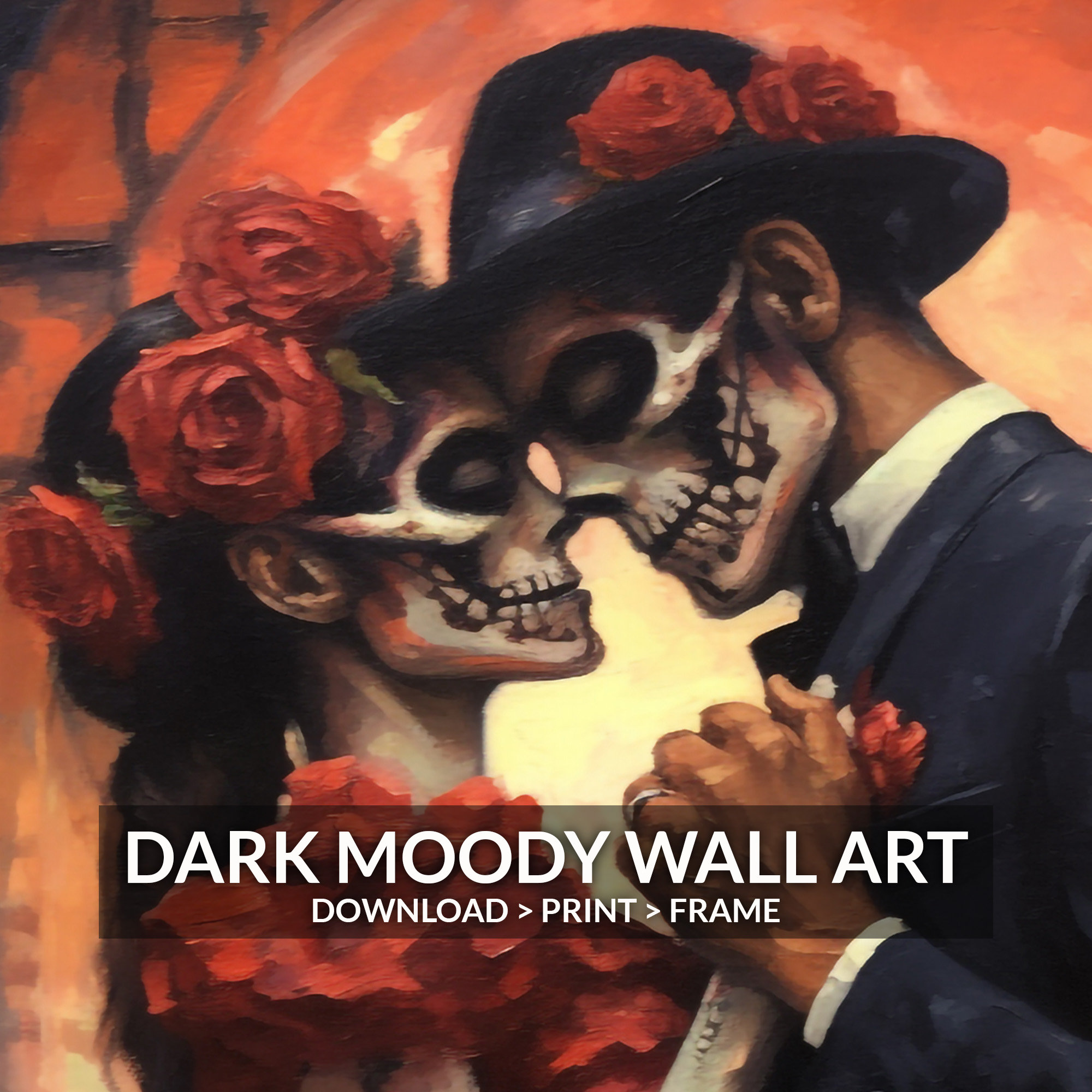 The catrina couples day of the dead poster sold by MichaeWalker | SKU ...