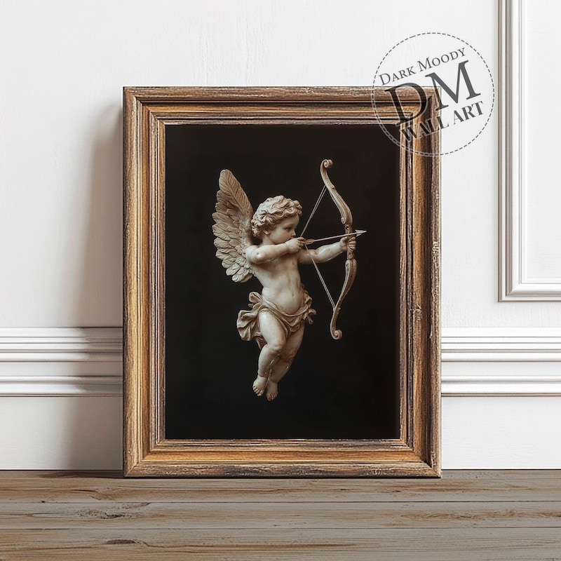 Vintage Moody Cupid - Etsy