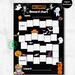 Halloween Reward Chart for Kids Spooky Reward Chart Scary - Etsy