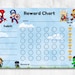 Superhero Reward Chart for Kids, Behaviour Chart, Habit Tracker, Super ...