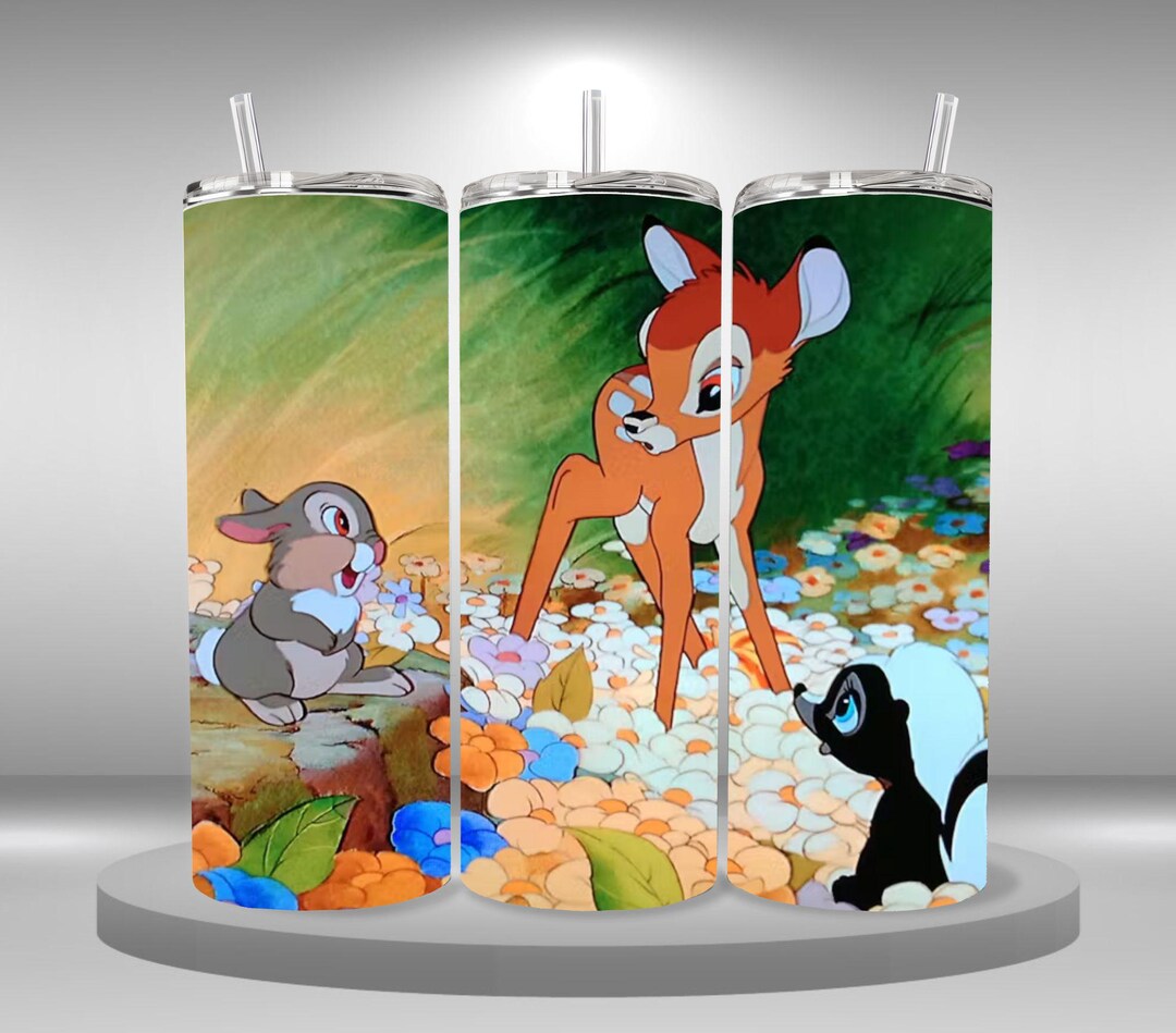Bambi Tumbler Wrap 20oz Skinny Tumbler ,digital Download, Printable ...