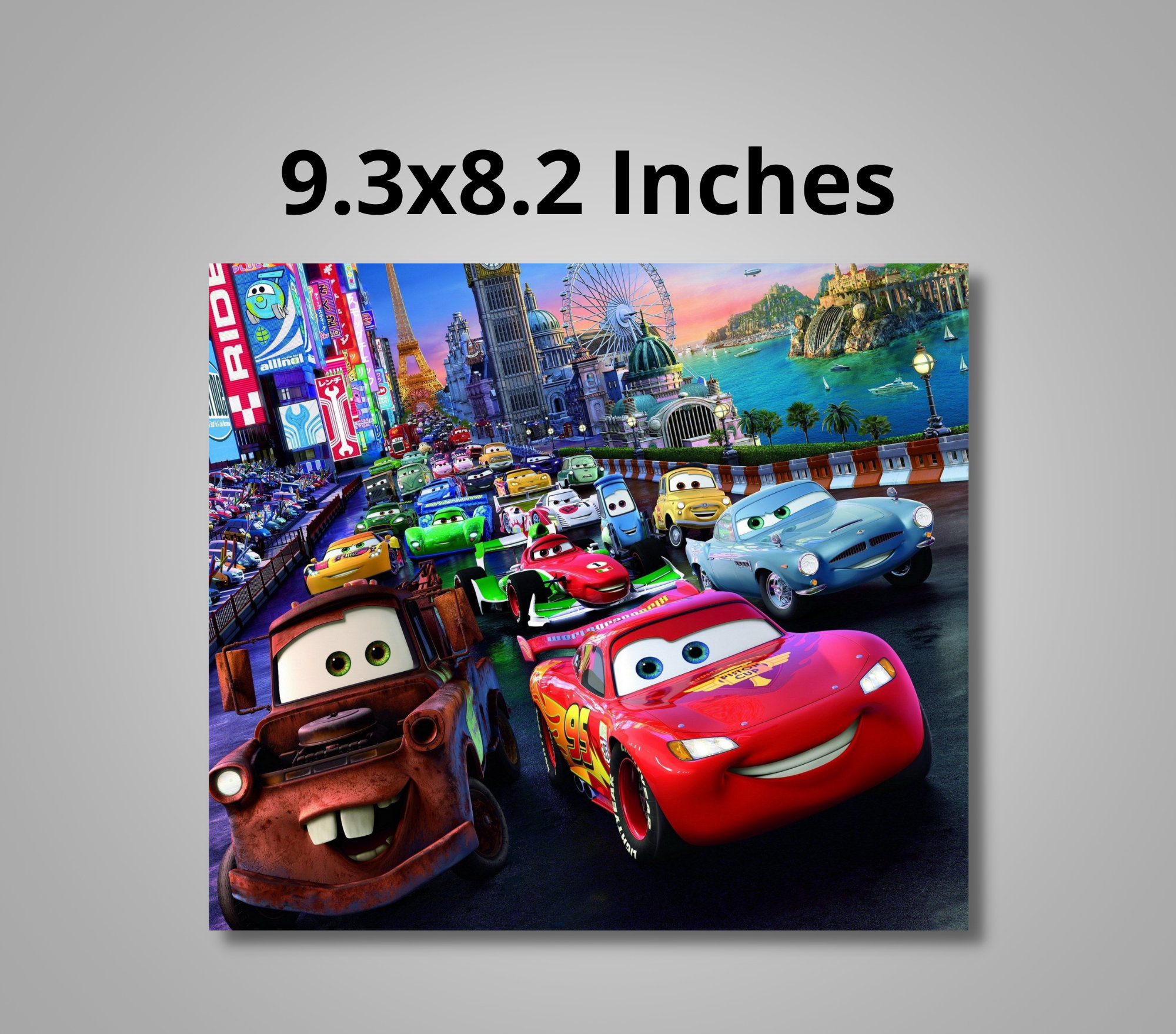 Cars Movie Tumbler Wrap 20oz Skinny Tumbler, Cars, Lightning Mcqueen ...