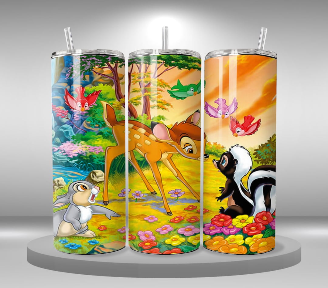 Bambi Tumbler Wrap 20oz Skinny Tumbler ,digital Download, Printable ...