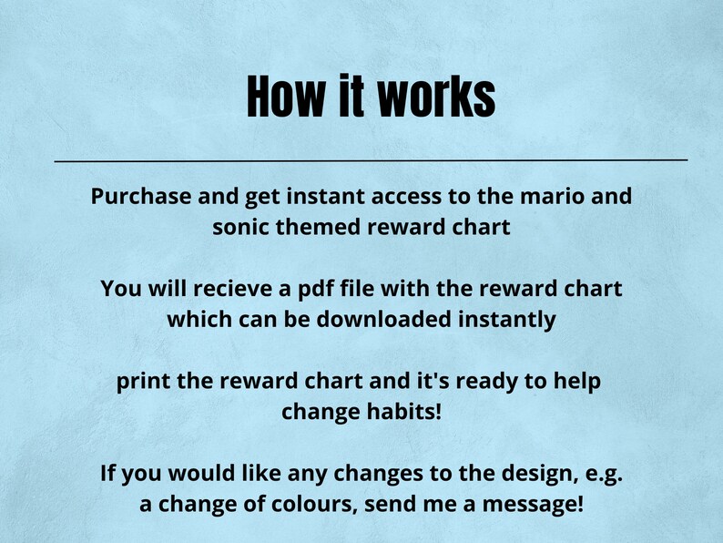 Mario and Sonic Reward Chart for Kids, Sonic the Hedgehog, Behaviour ...