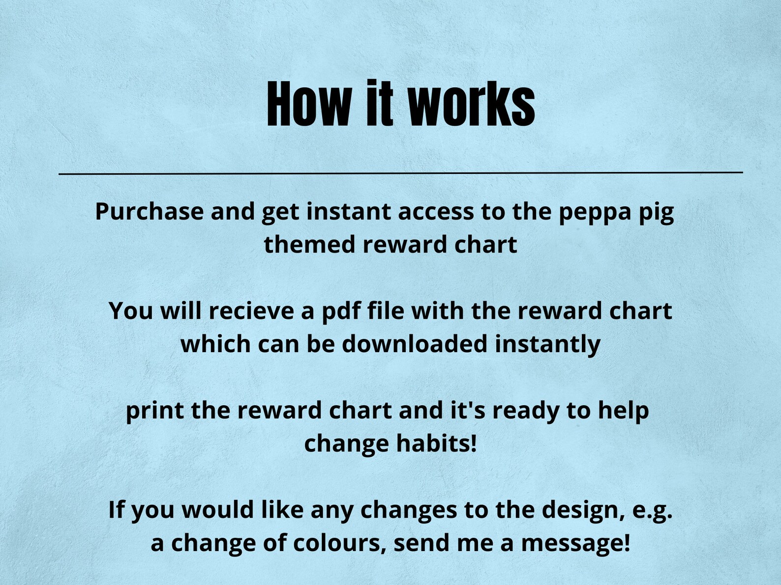 Peppa Pig Reward Chart for Kids, Behaviour Chart, Habit Tracker ...
