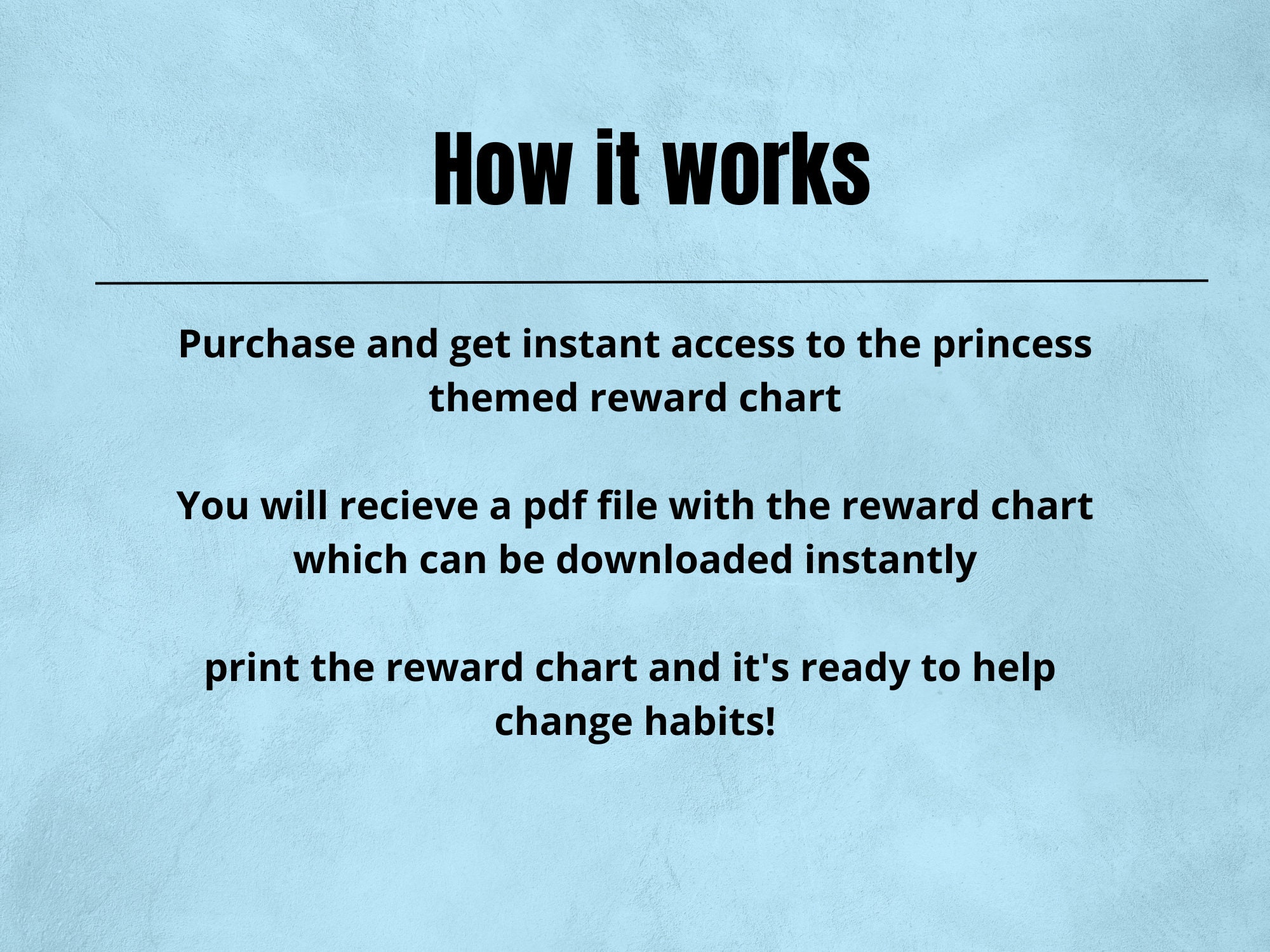 Princess Reward Chart for Kids, Castle, Rainbow, Behaviour Chart, Habit ...