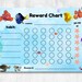 Finding Nemo Reward Chart for Kids, Behaviour Chart, Habit Tracker ...