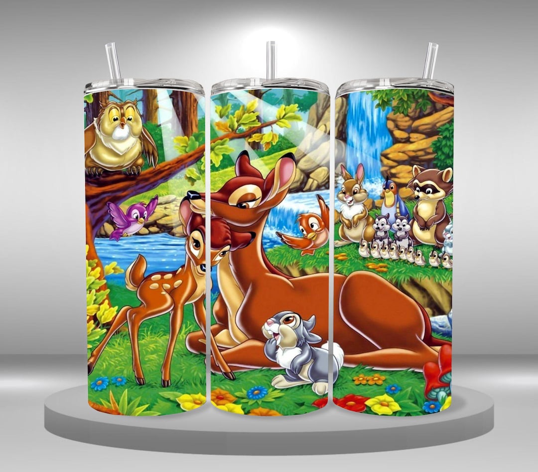 Bambi Tumbler Wrap 20oz Skinny Tumbler ,digital Download, Printable ...