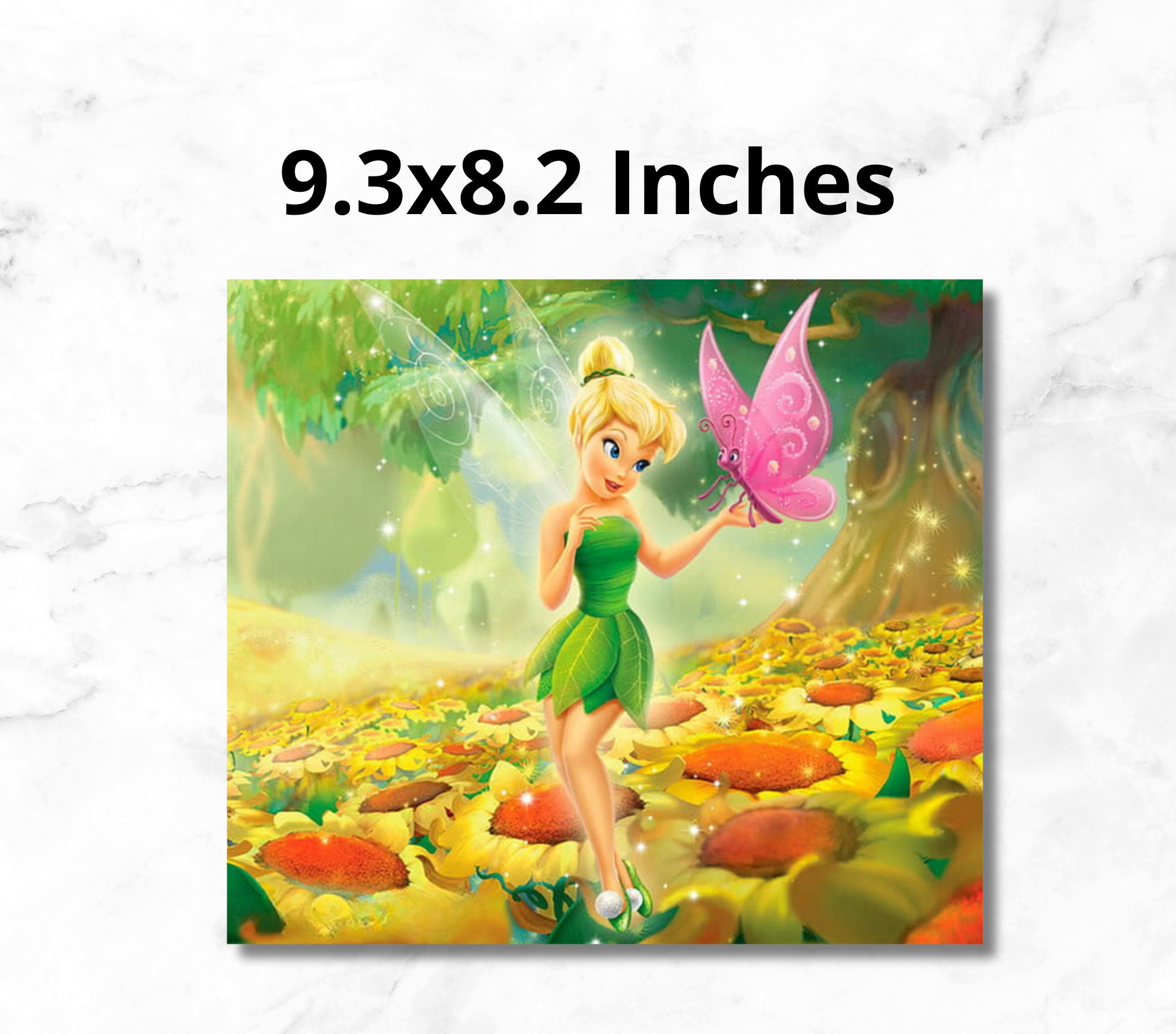 Tinkerbell Tumbler Wrap 20oz Skinny Tumbler, Tinkerbell Png, Peter Pan ...