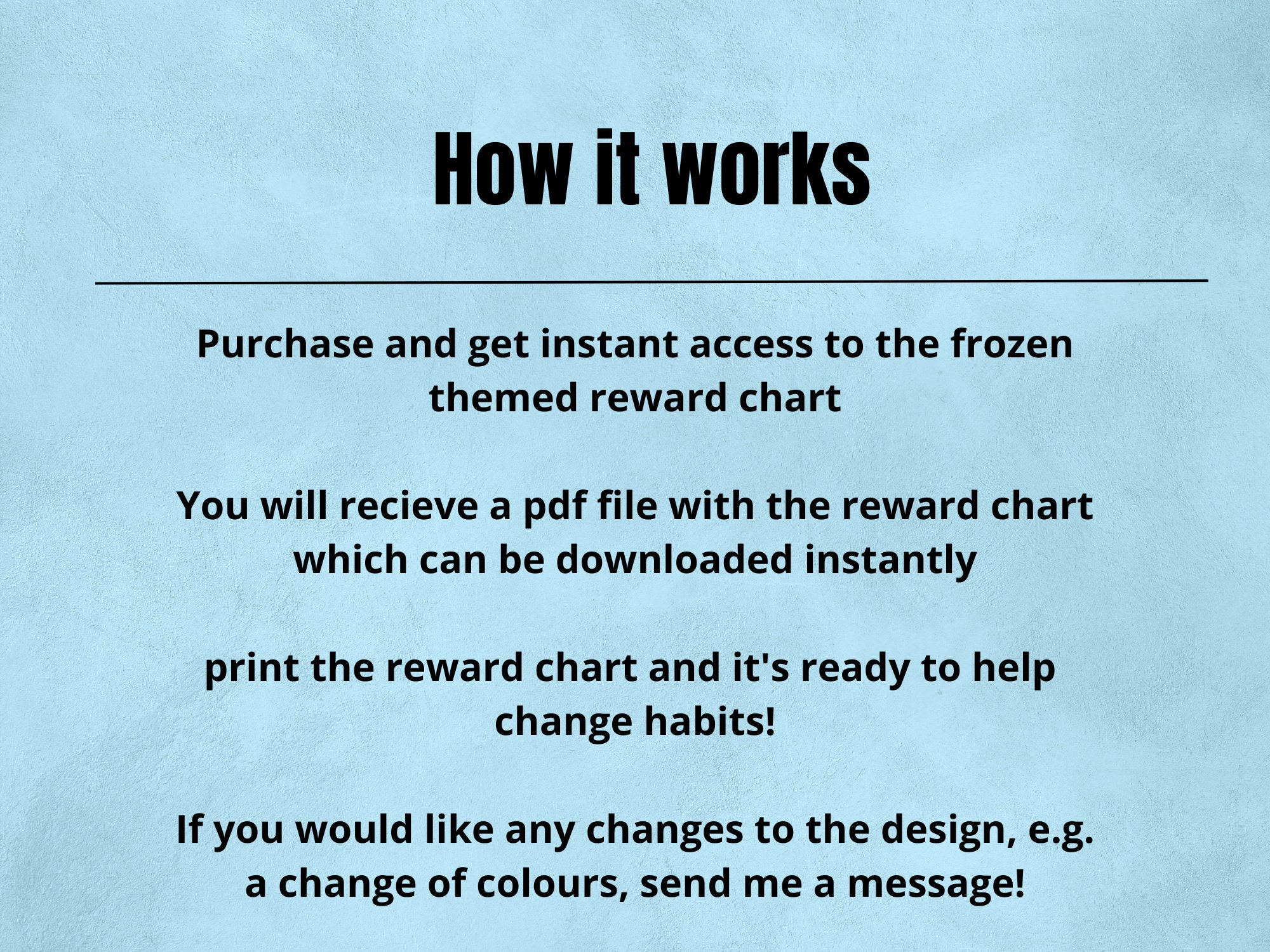 Frozen Reward Chart for Kids, Movie Frozen, Elsa, Olav, Behaviour Chart ...