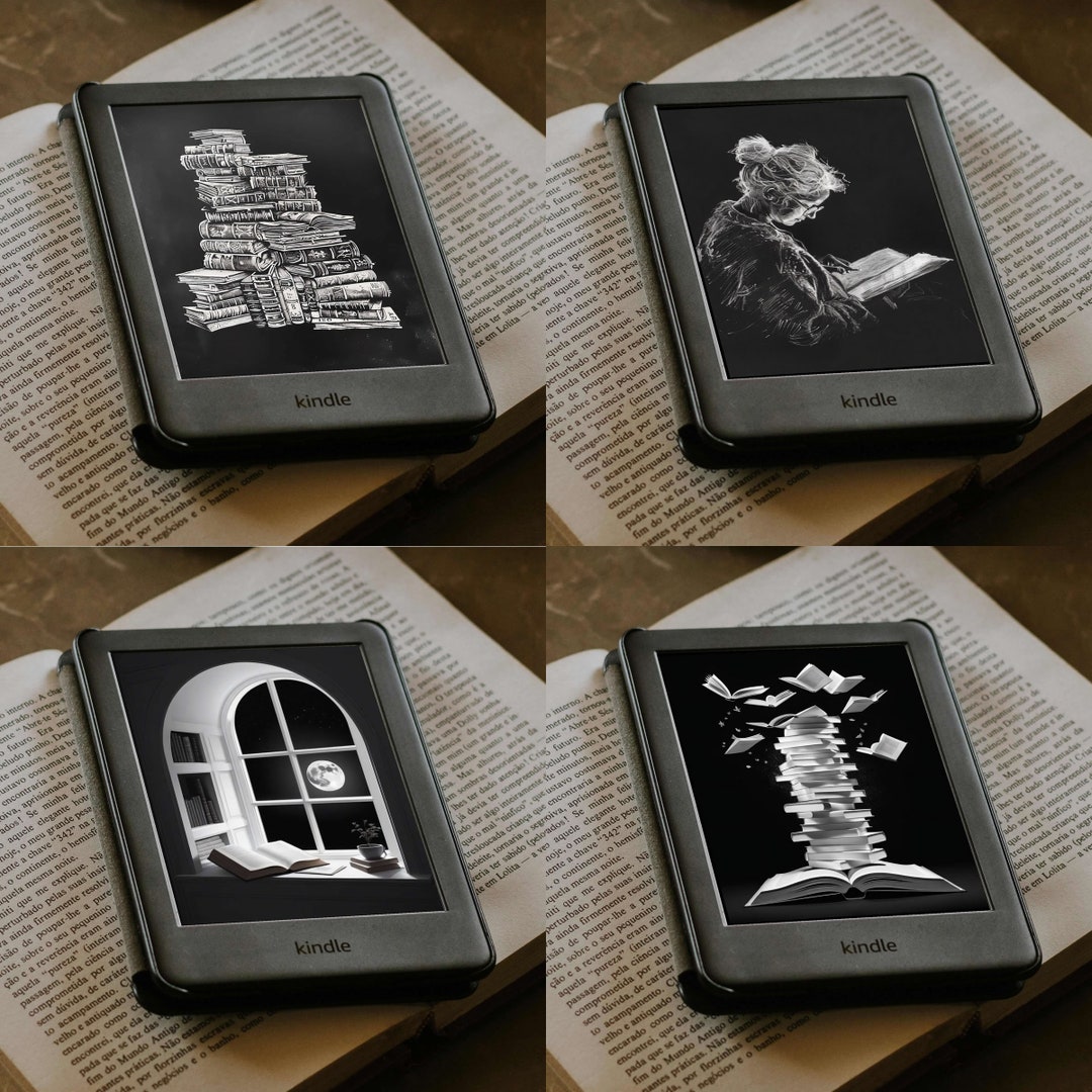 Kindle Lock Screen FULL SET of 80 Designs, Epub Ebook Ereader ...