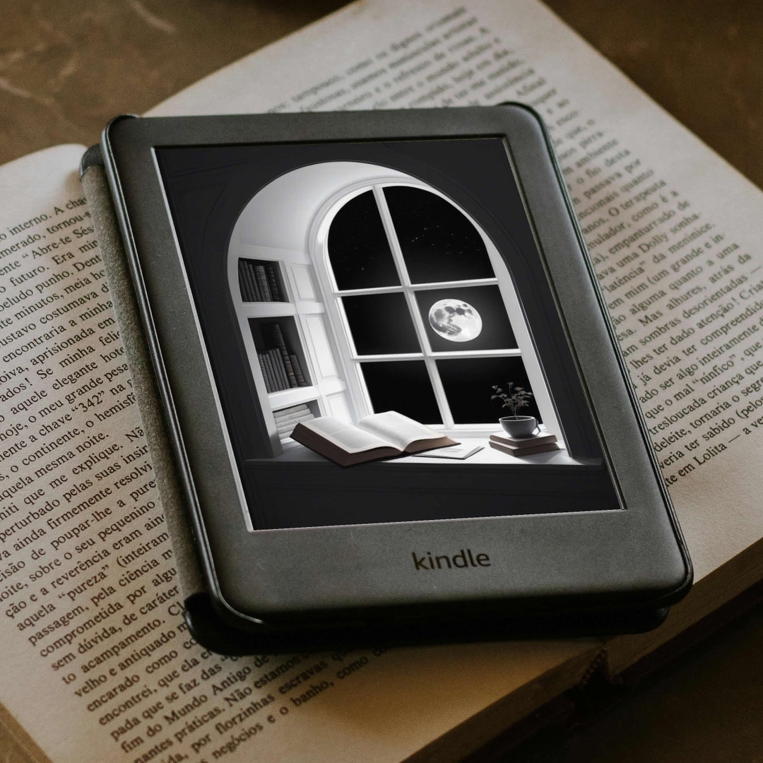 Kindle Lock Screen SET of 16 'reading Nook' Designs, Epub Ebook Ereader ...