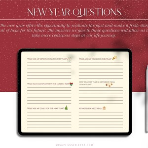 Digital New Year Vision Board Templates | Vision Board Planner ...