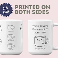 Personalized Auntie Gift - Etsy