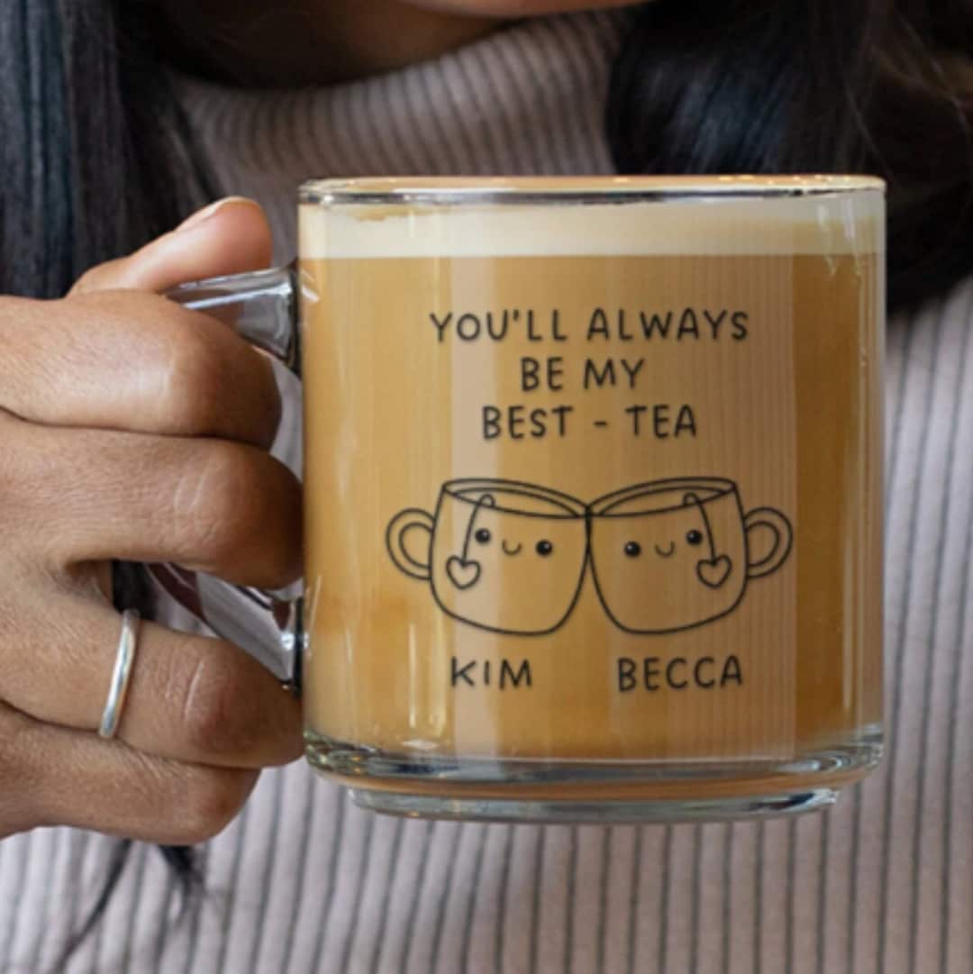 Best Friend Gift, Custom Bestie Mug, Personalized Best Friend Gift ...