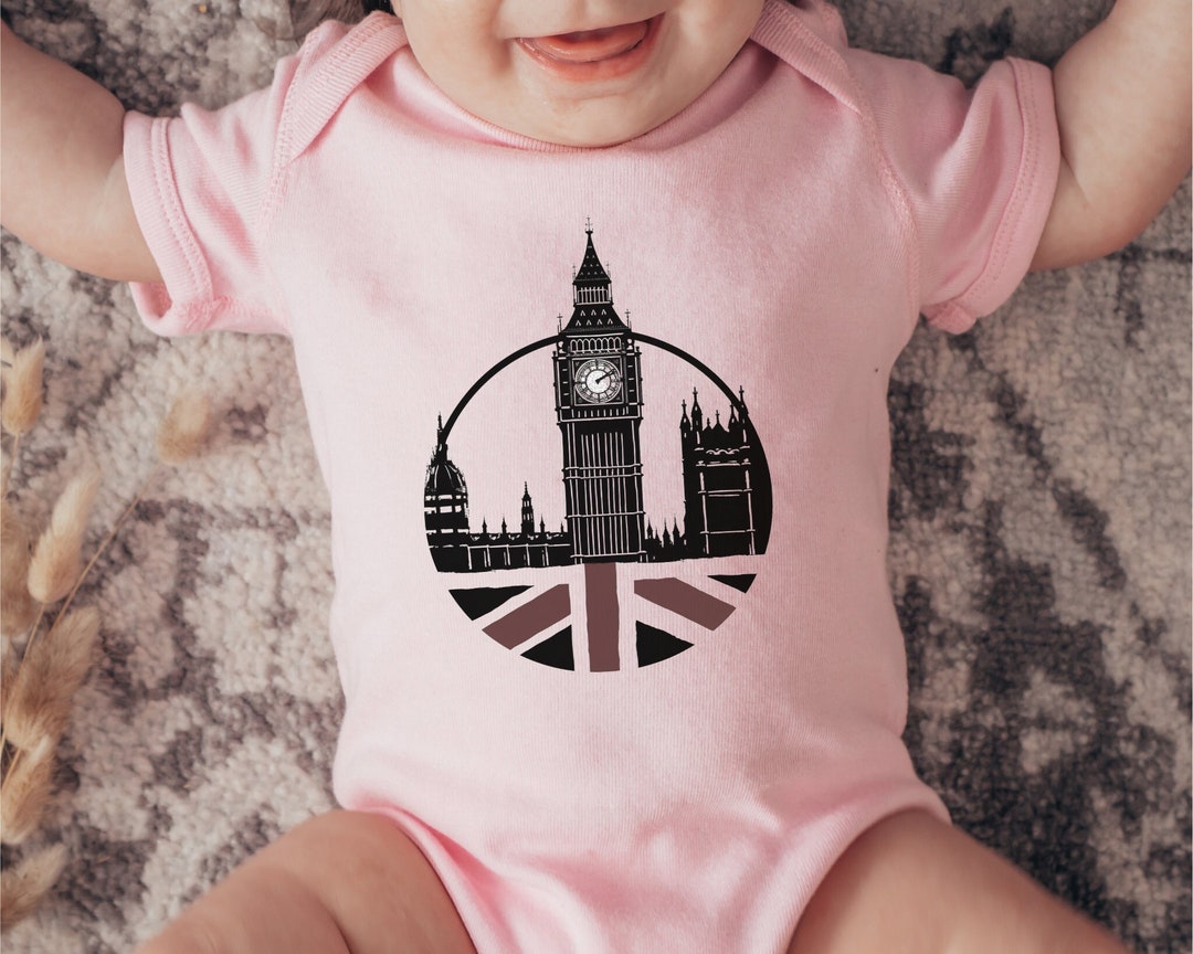 London Baby British Baby Shower Gift, English Boysuit, UK Trip - Etsy