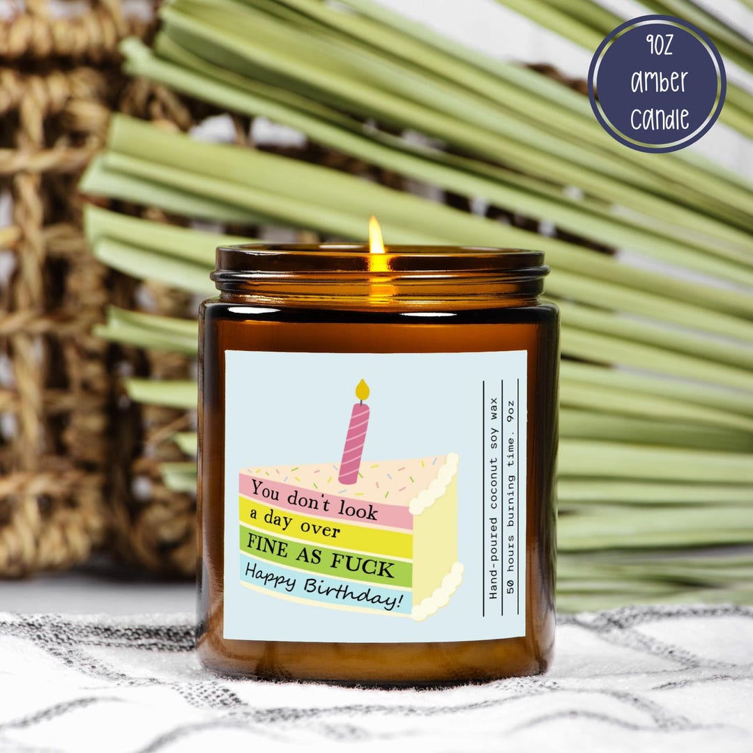 Funny Birthday Candle for Friend: Inappropriate Gag Gift - Etsy