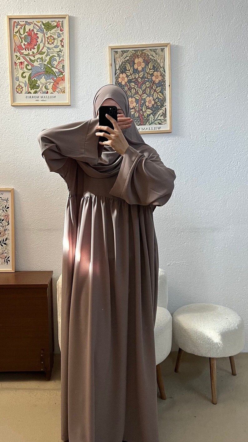 Abaya Dress, Hijab Khimar , for Muslim Woman Dresses, Kaftan, Madina ...