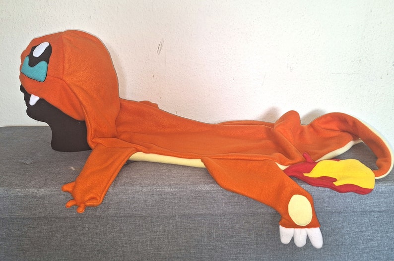 Charmander Inspired Fleece Hat - Etsy