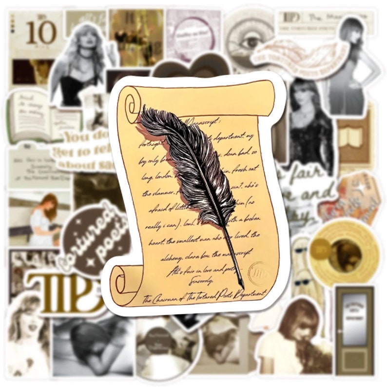 TTPS Stickers Die Cut 10 Pack - Etsy