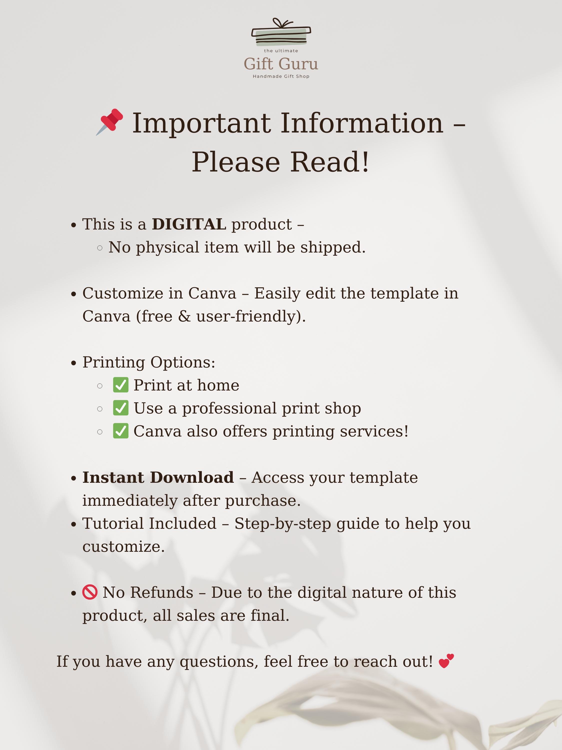Elopement Checklist Printable | Wedding Planning Guide | Editable Canva ...
