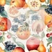 Watercolor Fruits - I Digital Paper Set Seamless Pattern Bundle Soft ...