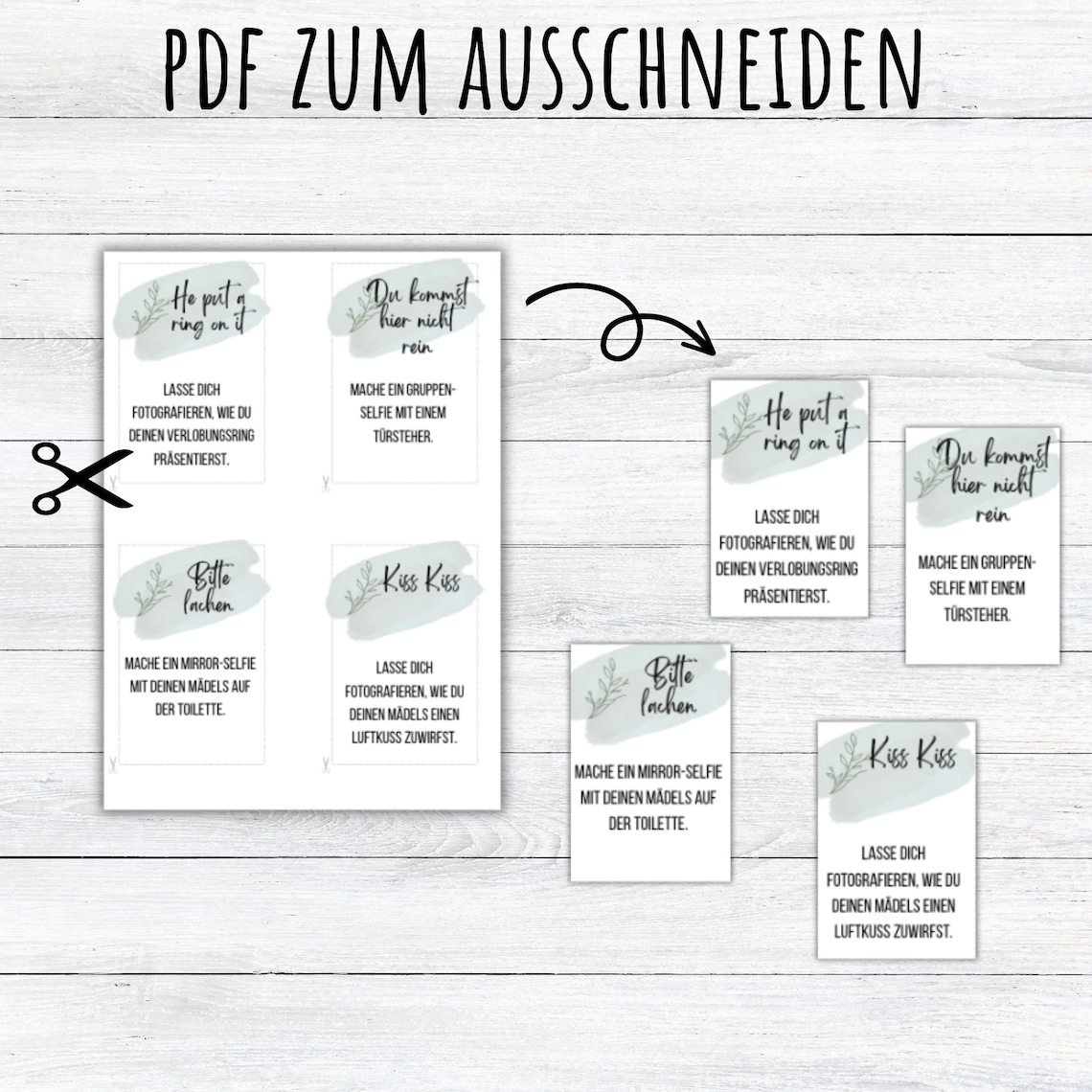 JGA Photo Tasks, Photo Challenge JGA, Hen Party Games, Jga Game ...