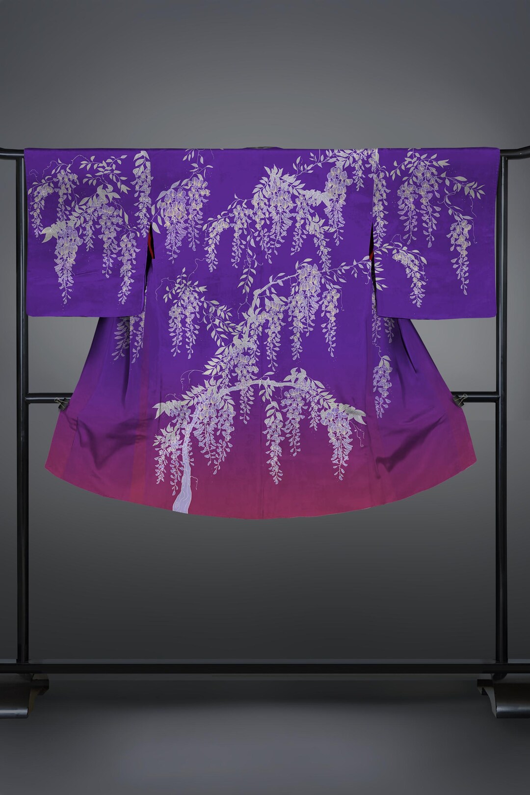 Haori Coat ‚wisteria’ / Kimono / Yukata / Plus Size - Etsy