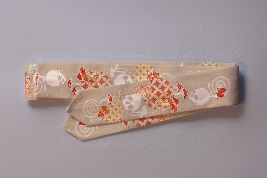 Cotton Koshihimo 2023 Collection ‘mushrooms Mustard’ / Kimono / Yukata ...