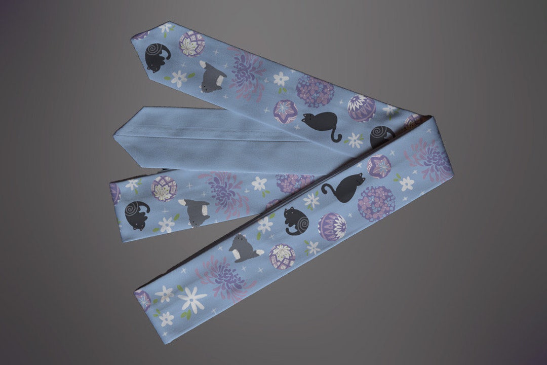 Koshihimo ‘temari Cats’ / Kimono / Yukata - Etsy