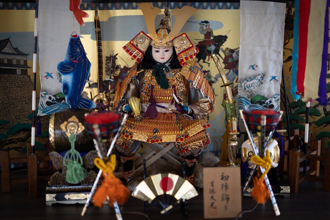 Vintage Big Japanese Samurai Doll / Gogatsu Ningyo / Kodomo No Hi - Etsy