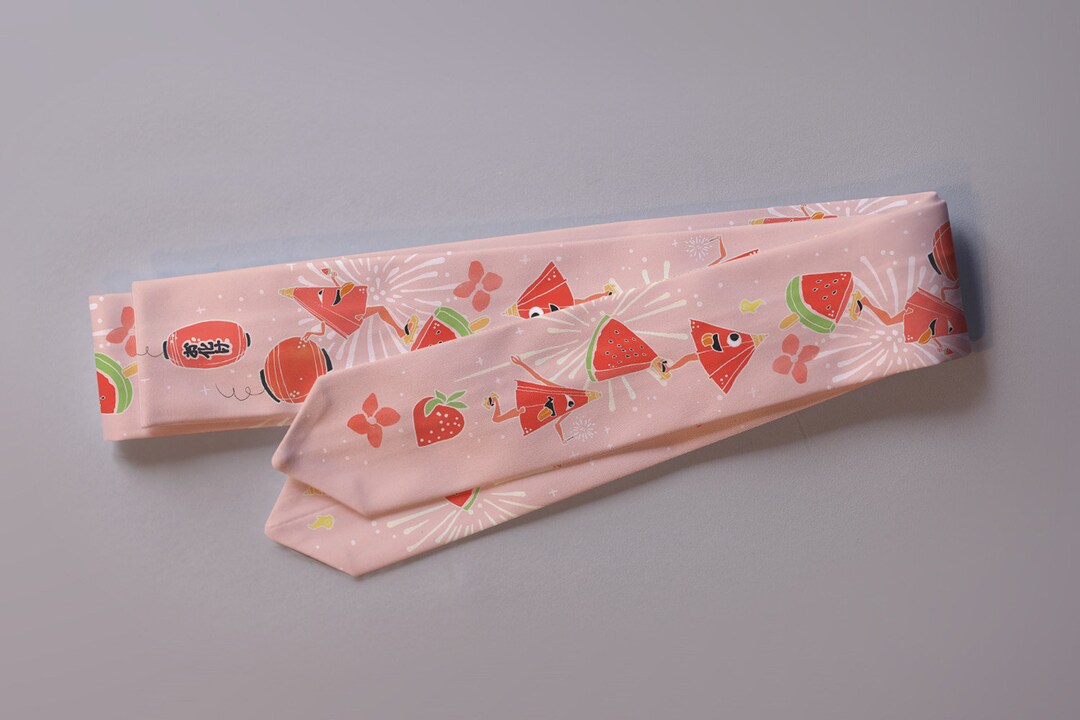 Cotton Koshihimo 2023 Collection ‘watermelon Red’ / Kimono / Yukata - Etsy