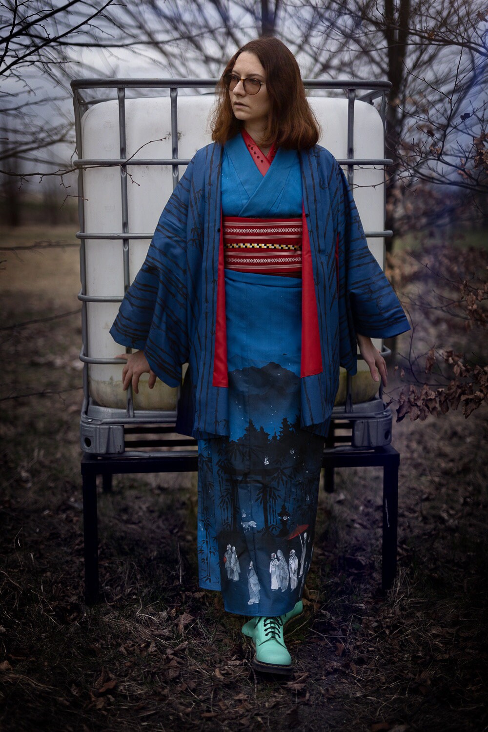 Kimono fox Wedding / Yukata / Plus Size - Etsy