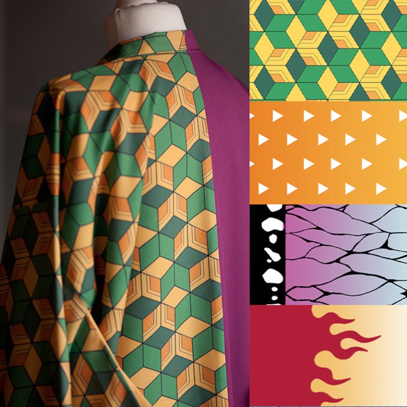 Demon Slayer Kimono - Etsy