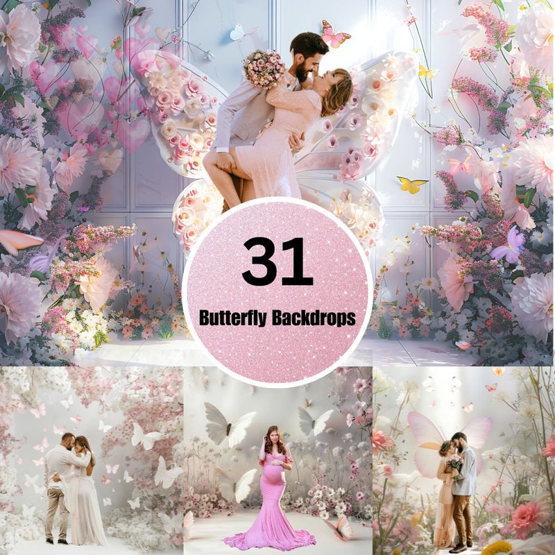 Butterfly Backdrop - Etsy