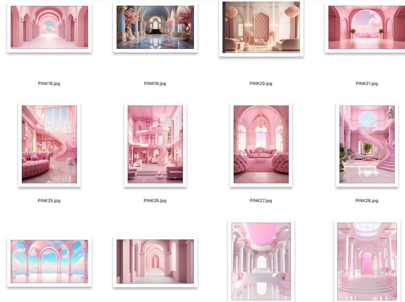 36 Pink House High Resolution Portrait Overlay, Barbie, Maternity ...