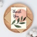 Boho Style Thank You Card - Etsy