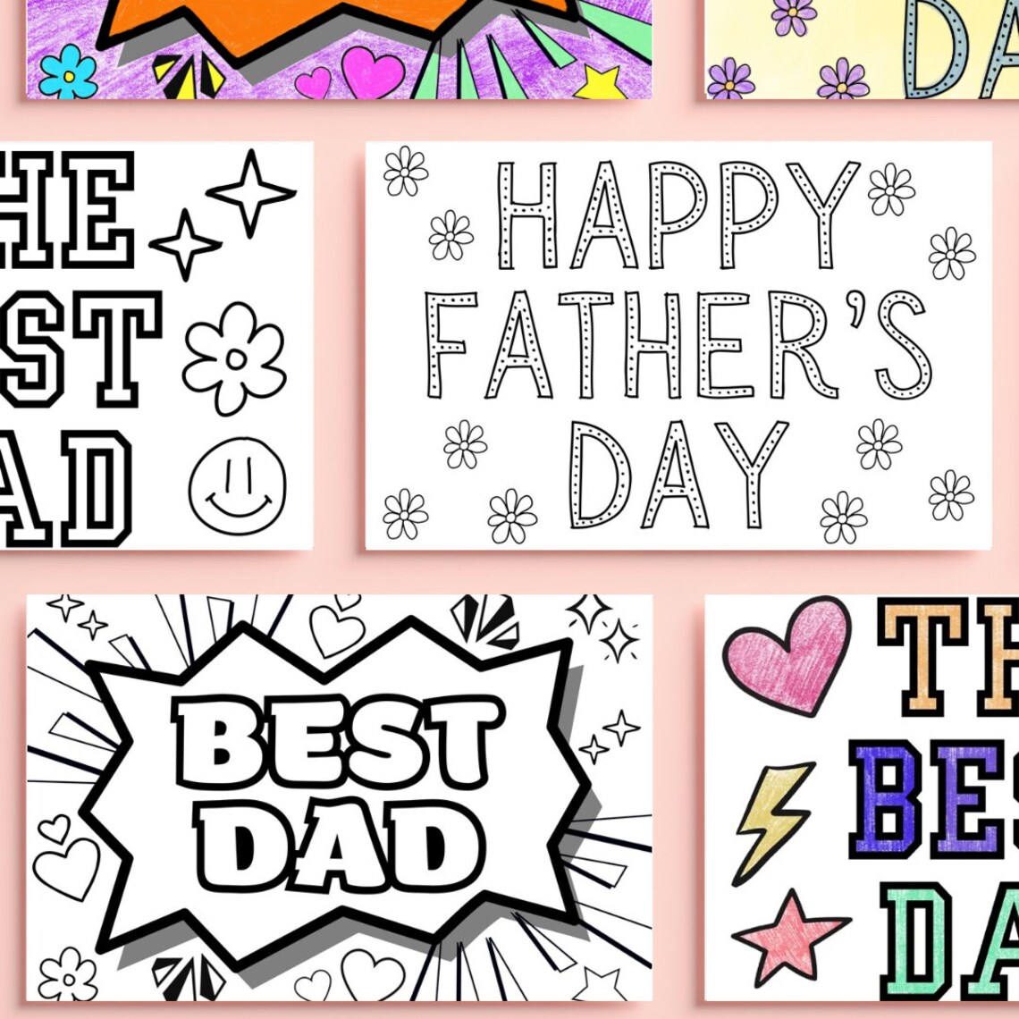 Design Your Own Father’s Day Card Bundle - Etsy
