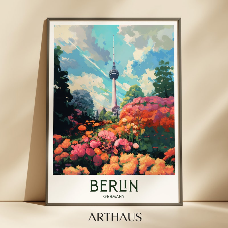 Berlin Poster - Etsy