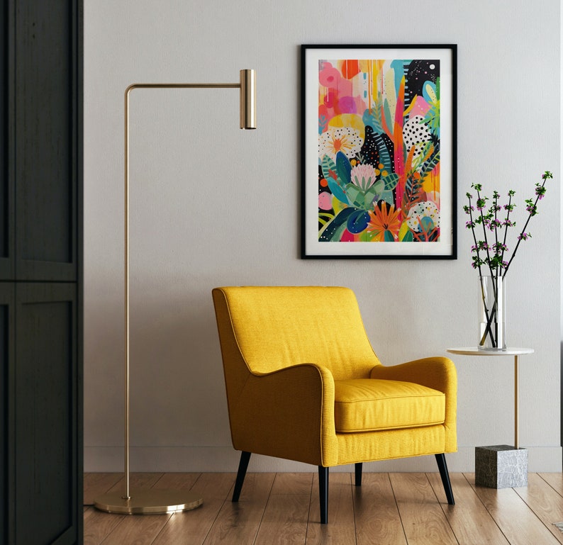 Maximalist Wall Art Printable Eclectic Wall Art Abstract - Etsy