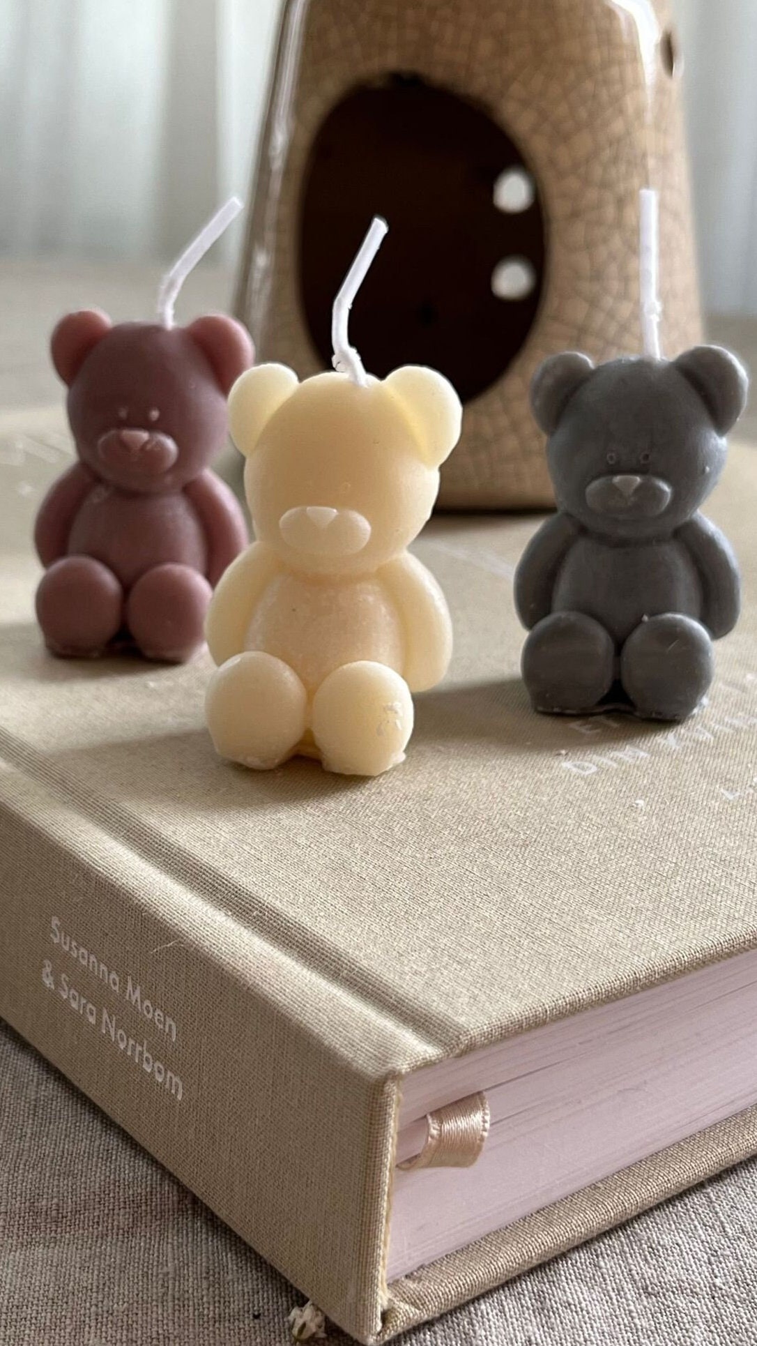 Teddy Bear Candle Beautifully Crafted Candle - Etsy