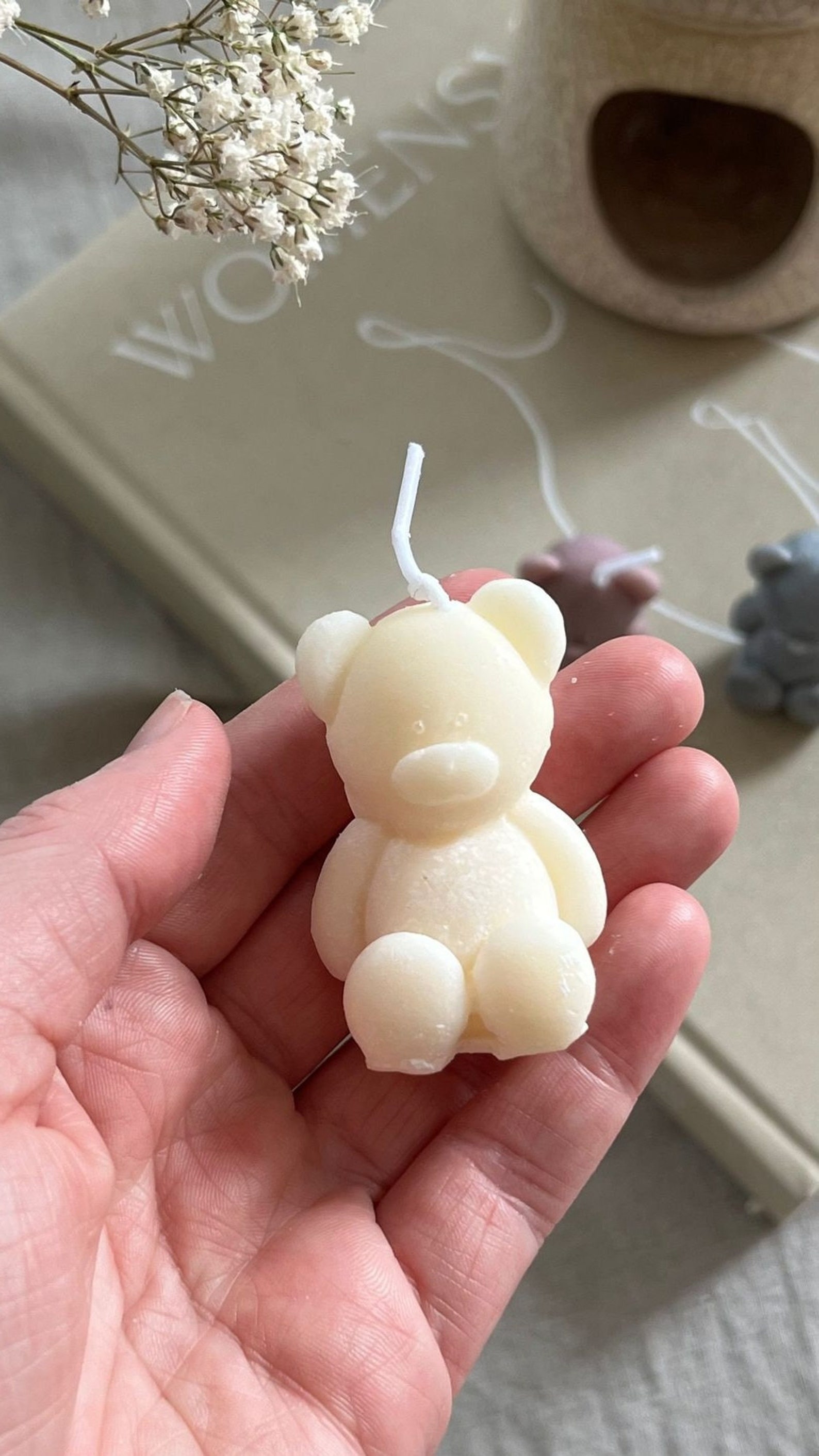 Teddy Bear Candle Beautifully Crafted Candle - Etsy