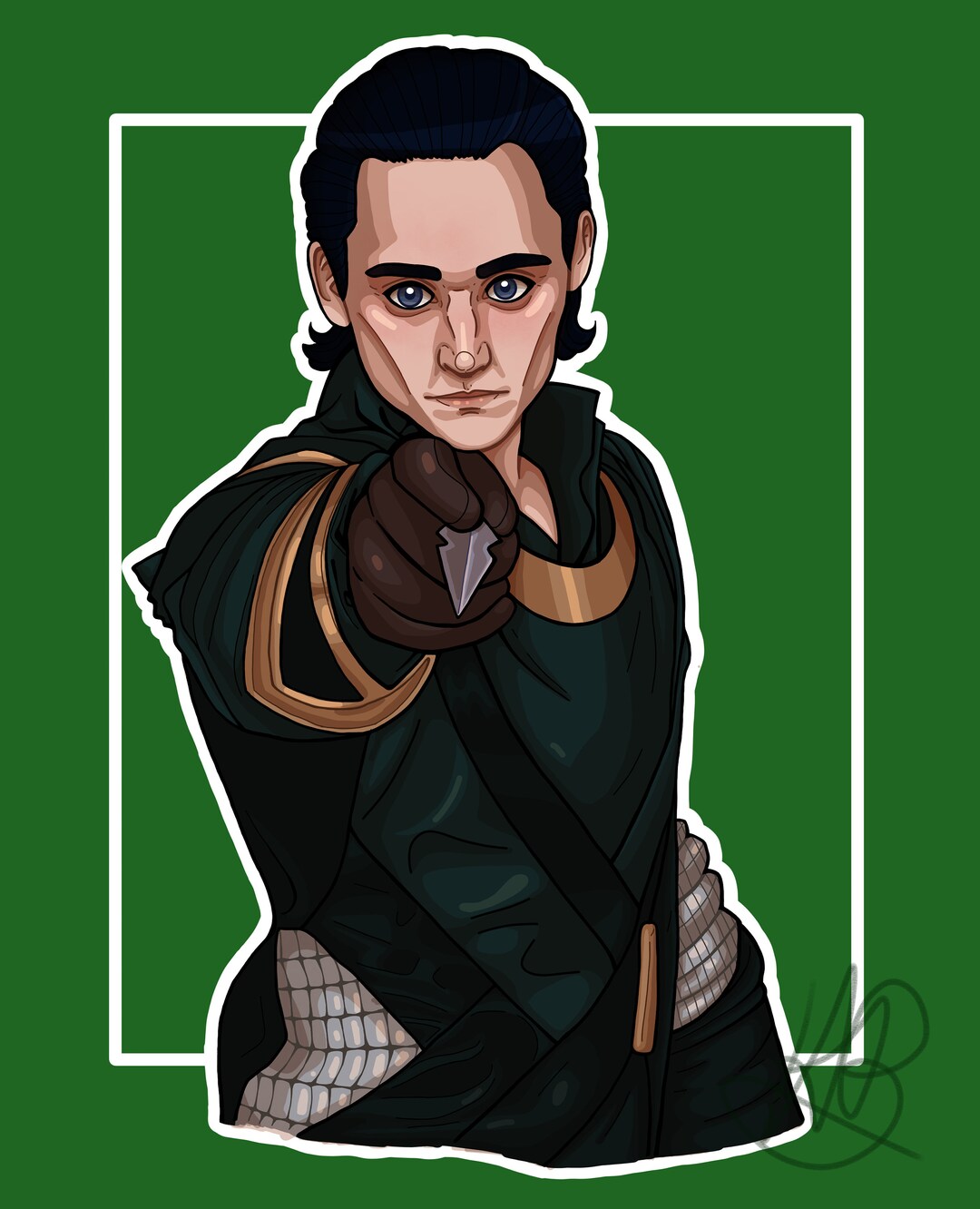 Young Loki Print A4/A5/A6 - Etsy