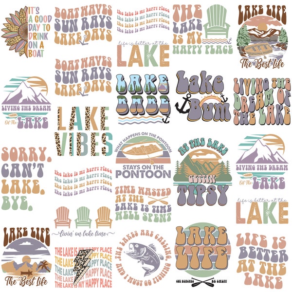 Lake Svg - Etsy