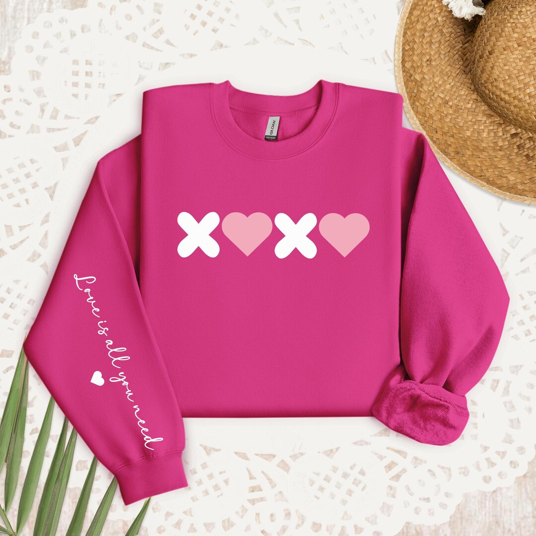 Valentine's Day Sweatshirt, Valentine's Day Gift, Gift for Valentine's ...
