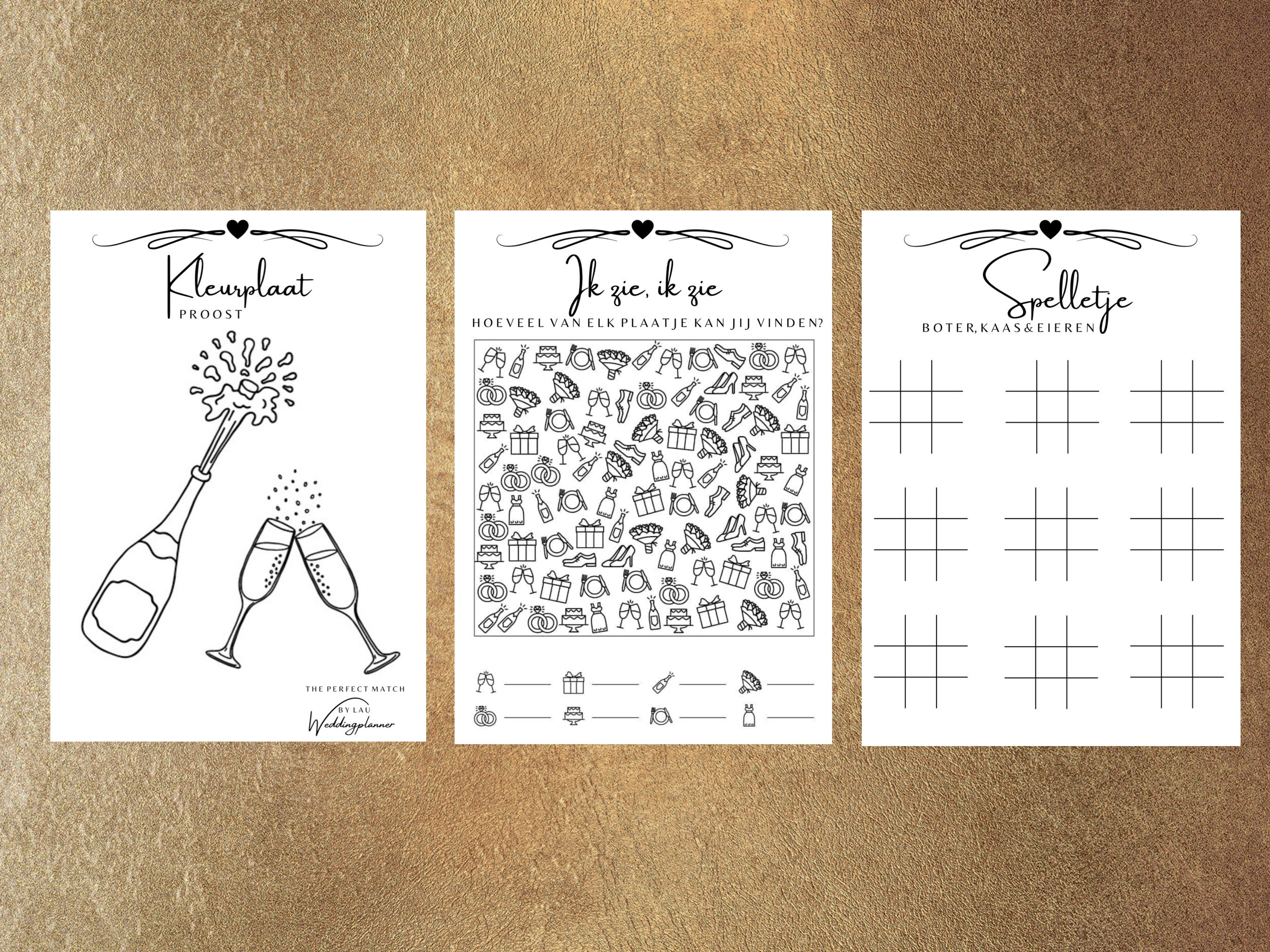 Bruiloft activiteiten bladen voor kinderen 16 pagina’s - Etsy Nederland