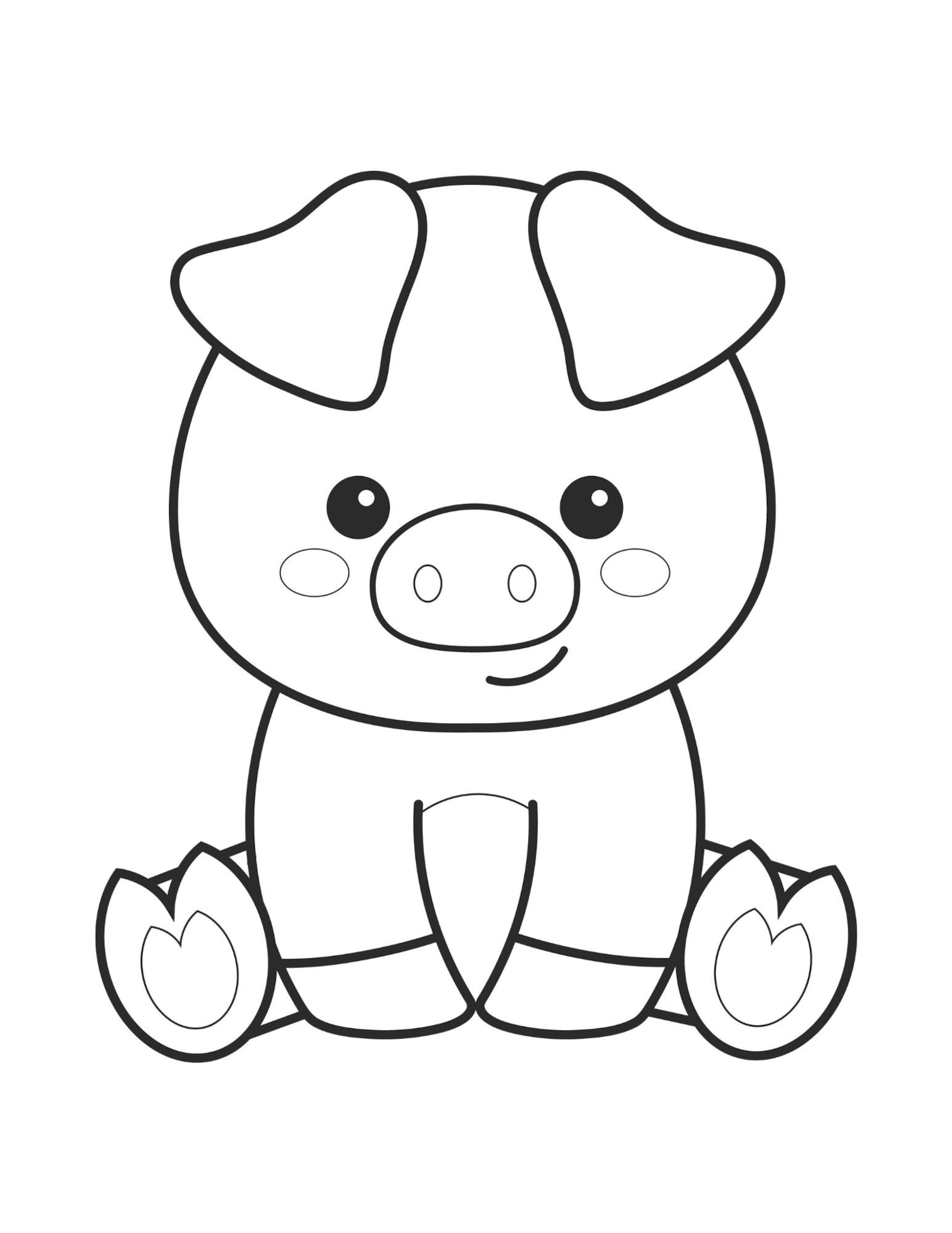 Fun Coloring Pages for Kids | Digital Download | 20 Painting Pages - Etsy