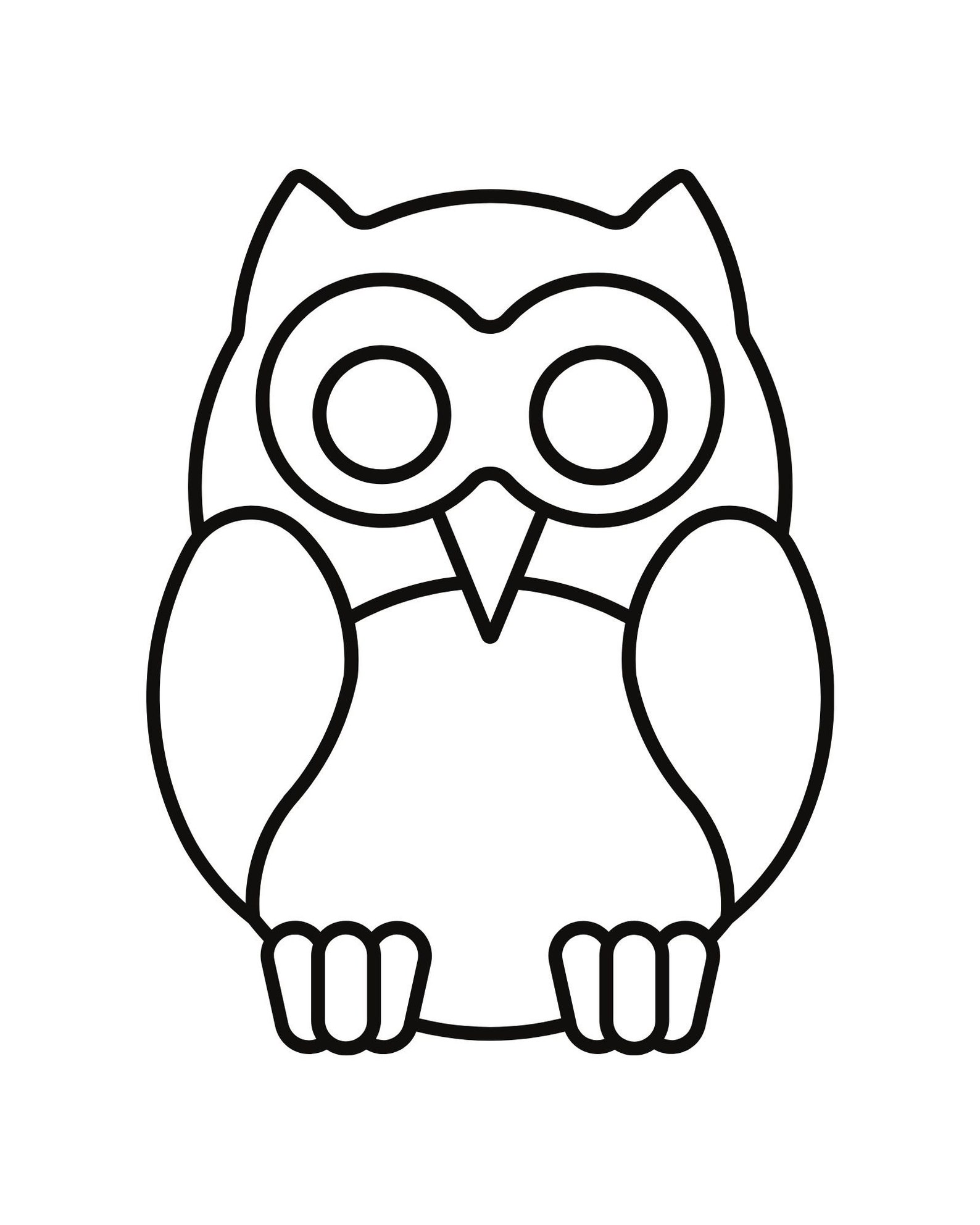 35 Pieces of Owl Painting / Coloring Page for Children /activities for ...