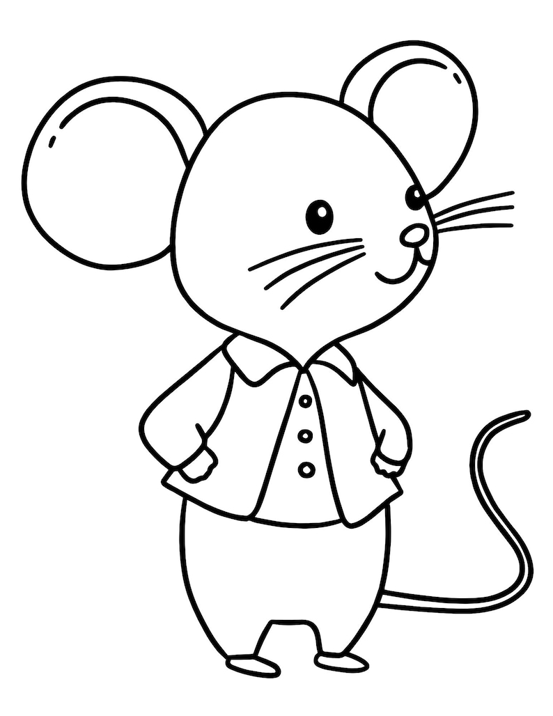 Mouse Coloring Pages | 25 Pieces of Coloring Pages | Coloring Pages for ...