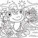 30 Pieces Coloring Book | Frog Coloring Book | Children for Activity ...